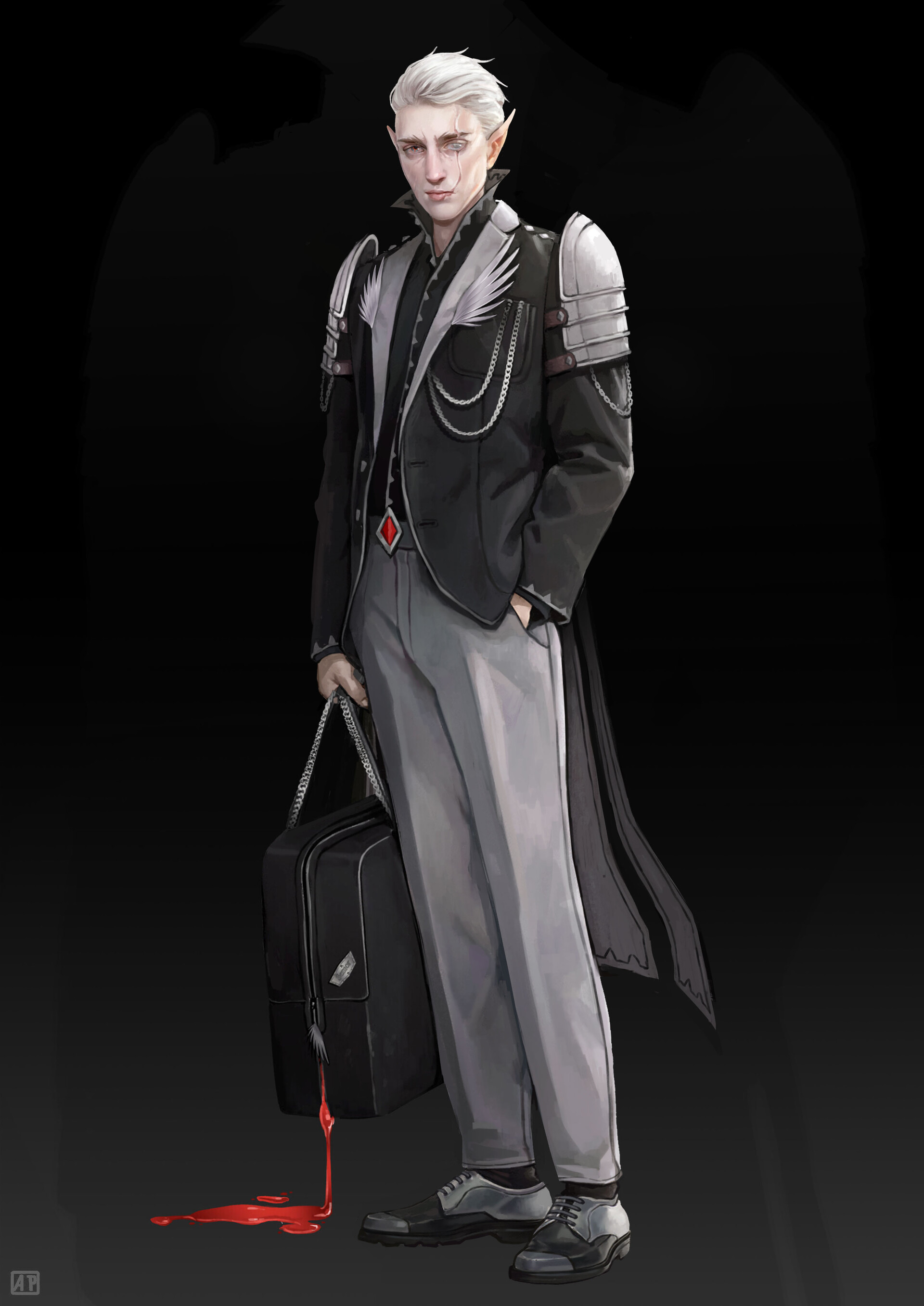 ArtStation - The Blood Times Magazine