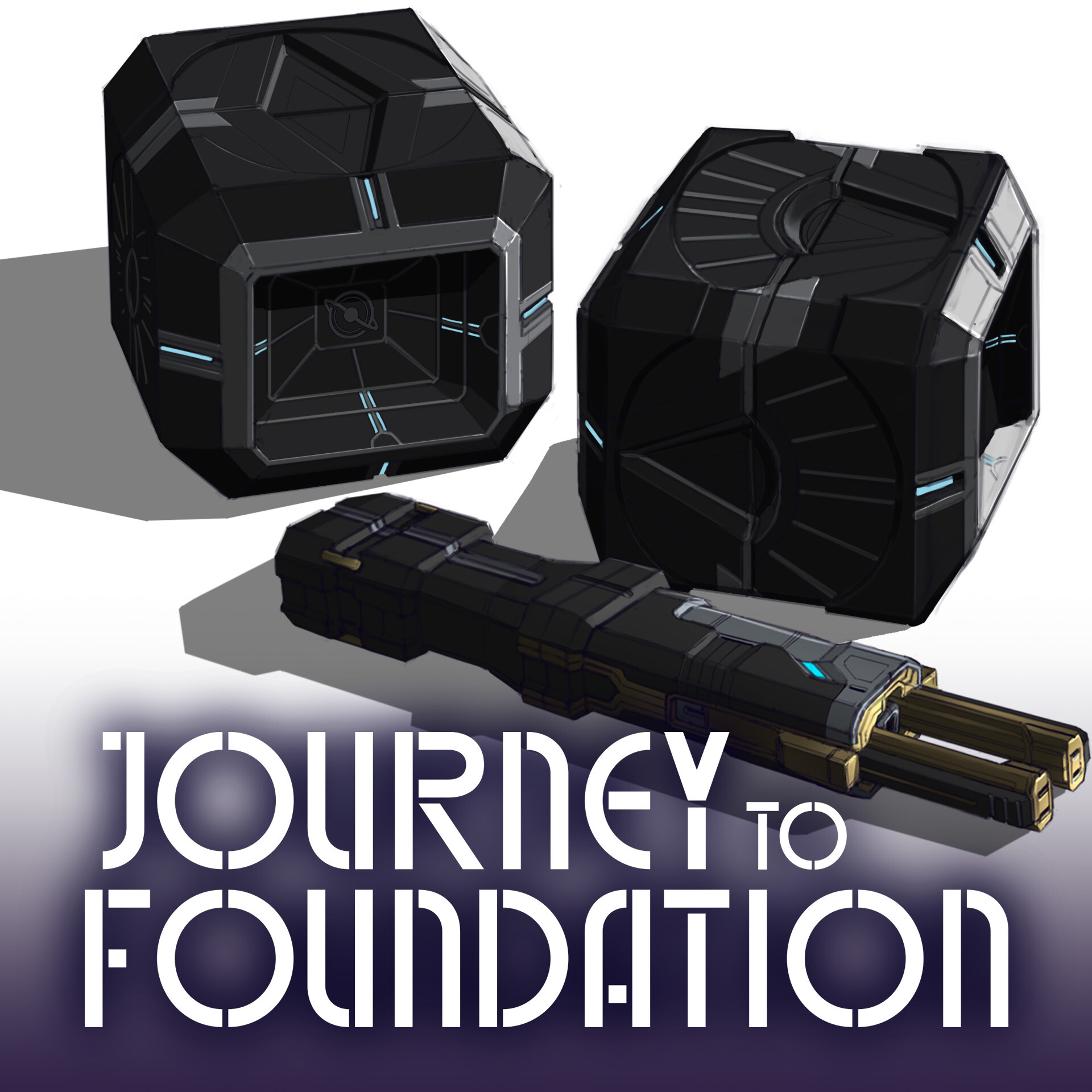ArtStation - Journey To Foundation - Player Item Concepts
