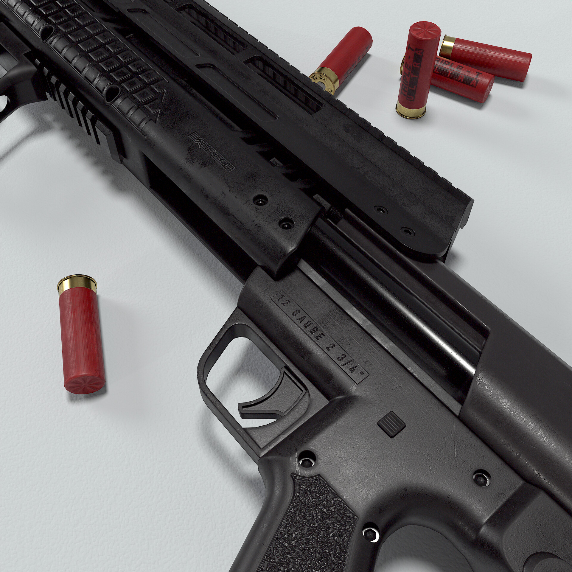 ArtStation - Critical Mass - Sh-RK 25 Shotgun