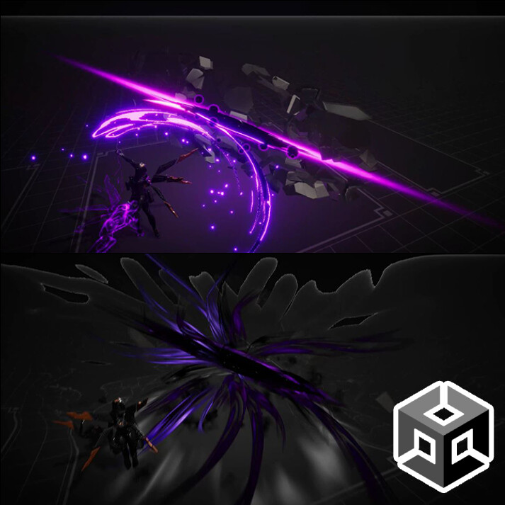 ArtStation - Blackhole Slash FX