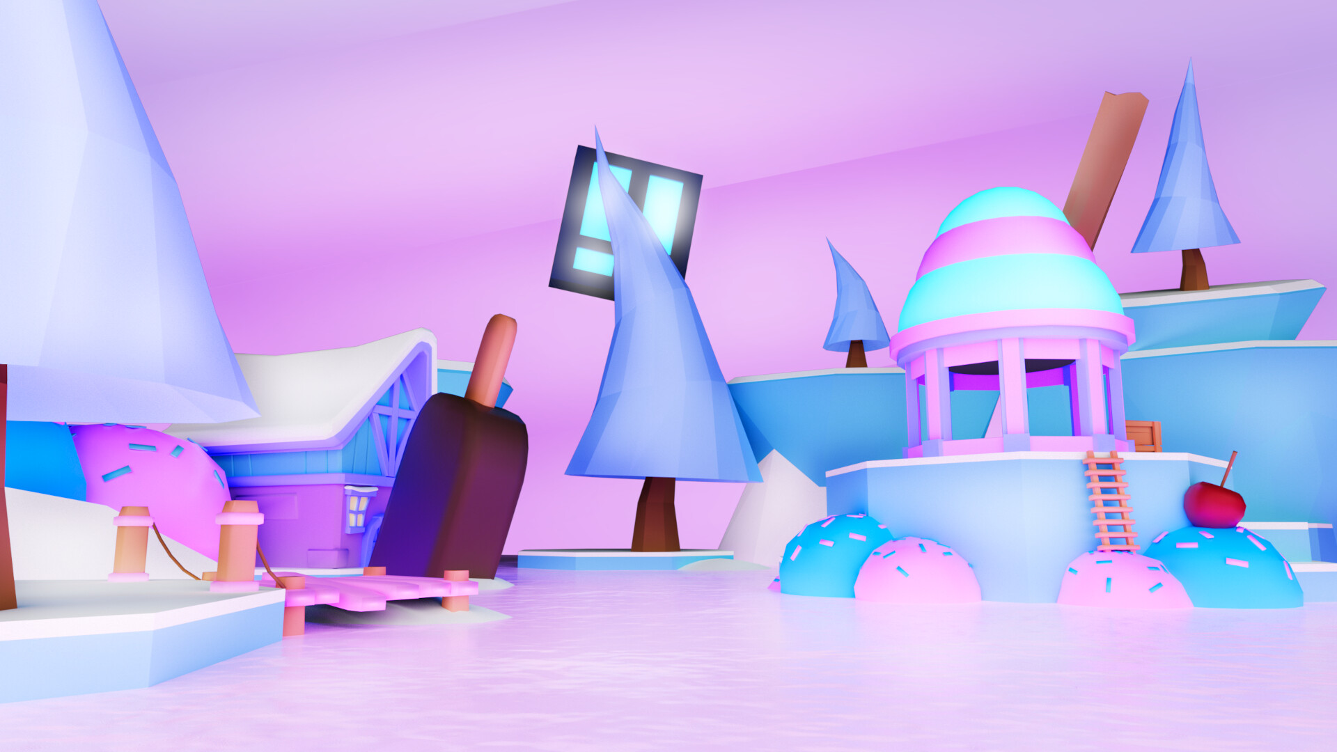 ArtStation - Adopt Me! Hospital & Ice Cream Toy Backgrounds