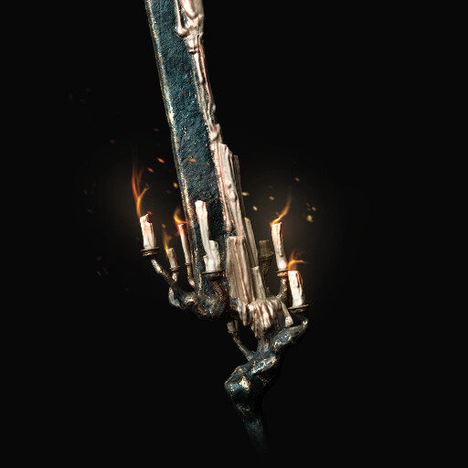 ArtStation - Duskfire Grasp Candle Sword
