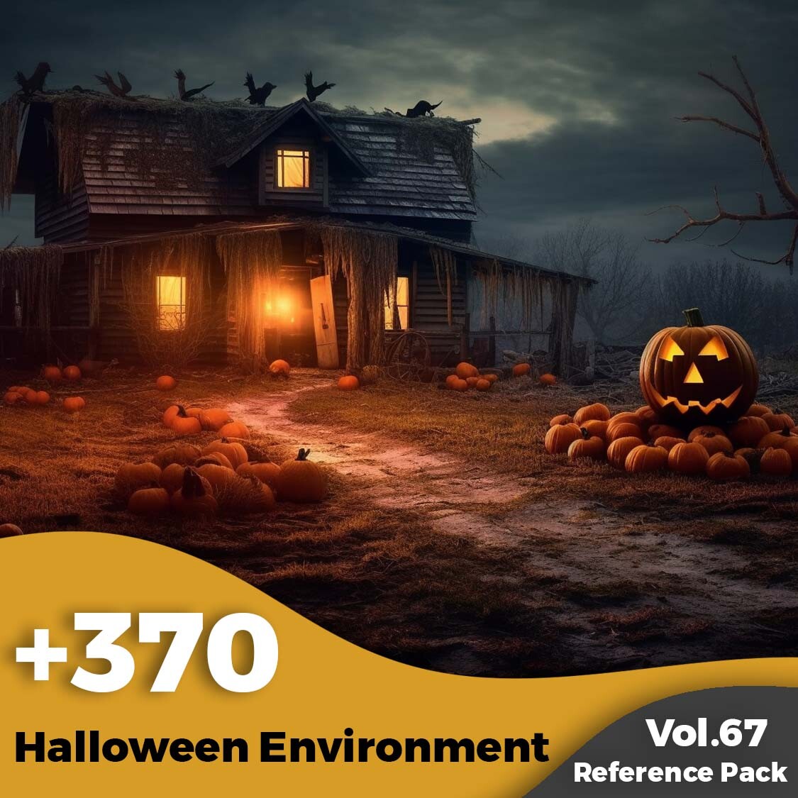 ArtStation - +370 Halloween Environment Concept (4k) | Vol_67