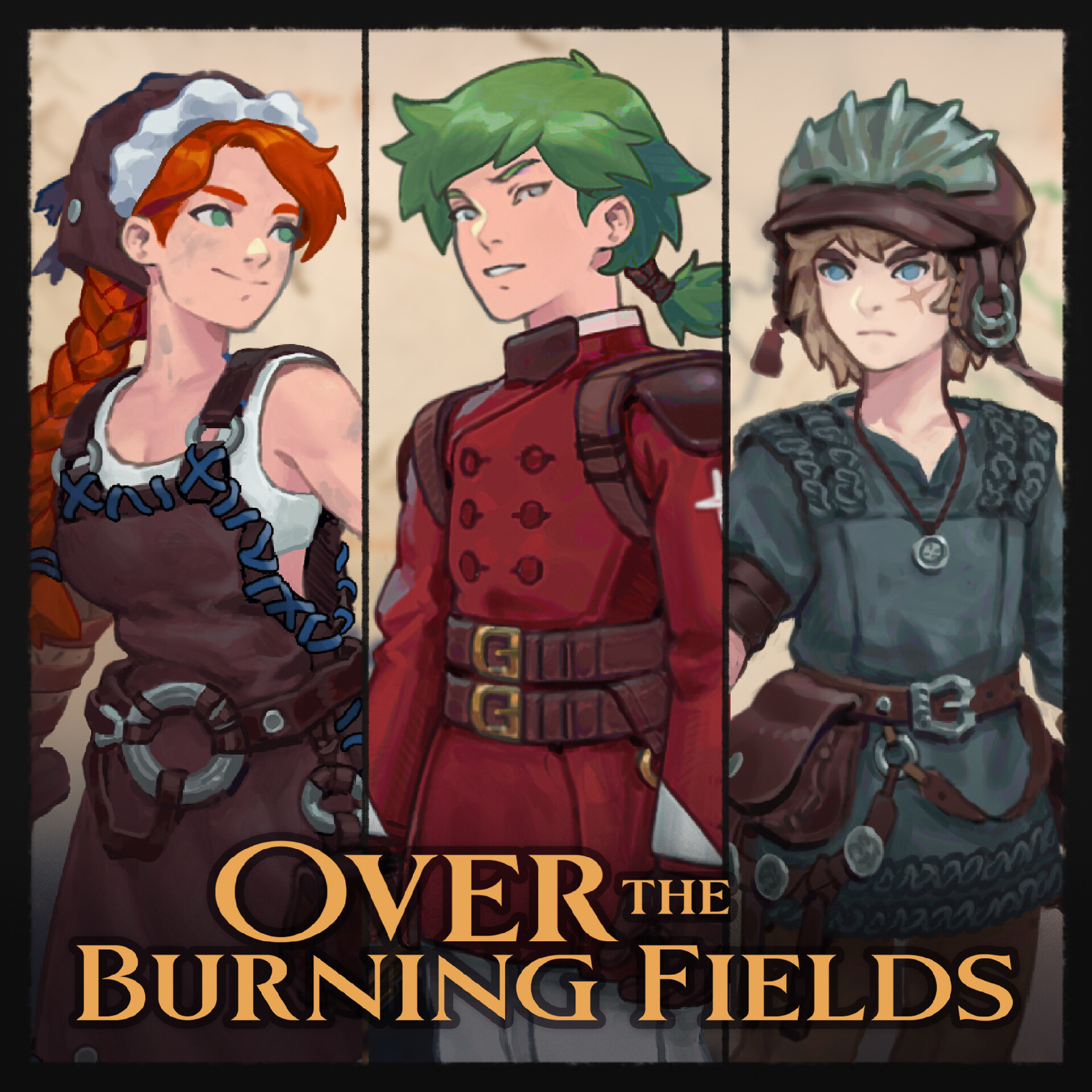 ArtStation - Over the Burning Fields | Character Designs