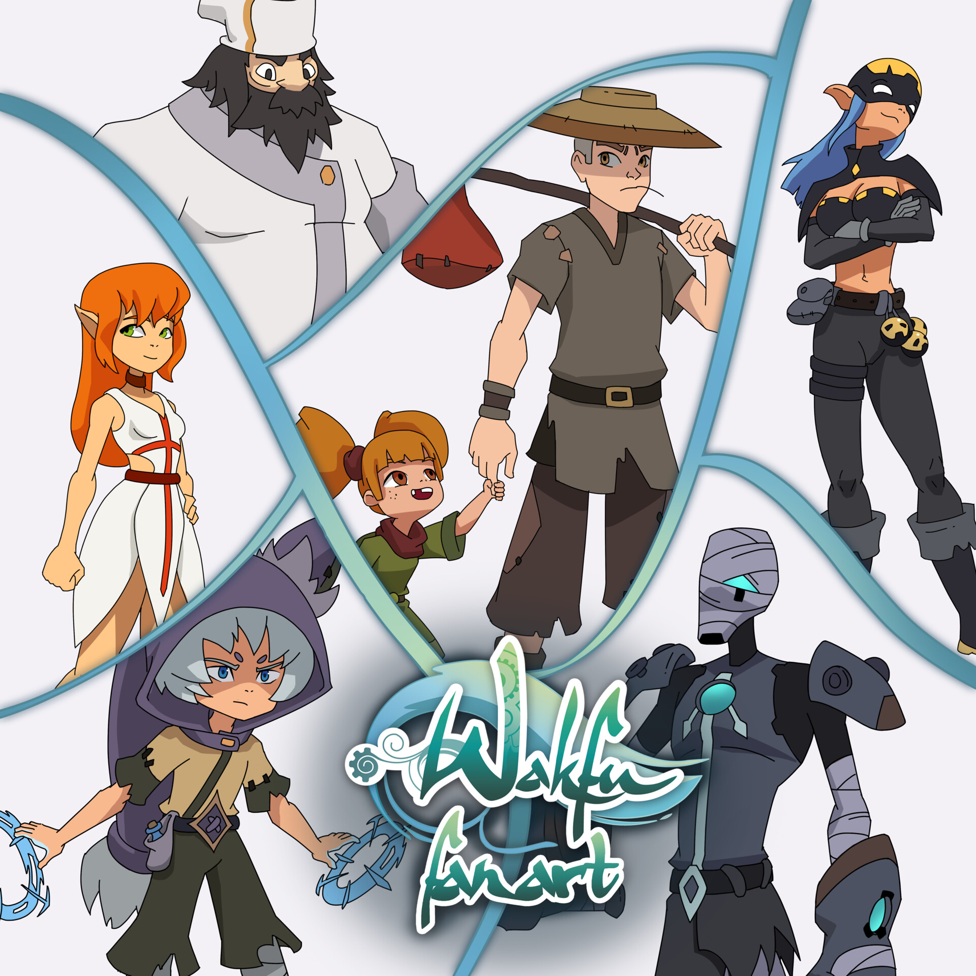 ArtStation - Wakfu Character Concepts