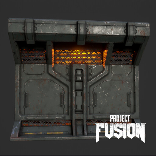 ArtStation - Project Fusion: Wall Variant Type-A