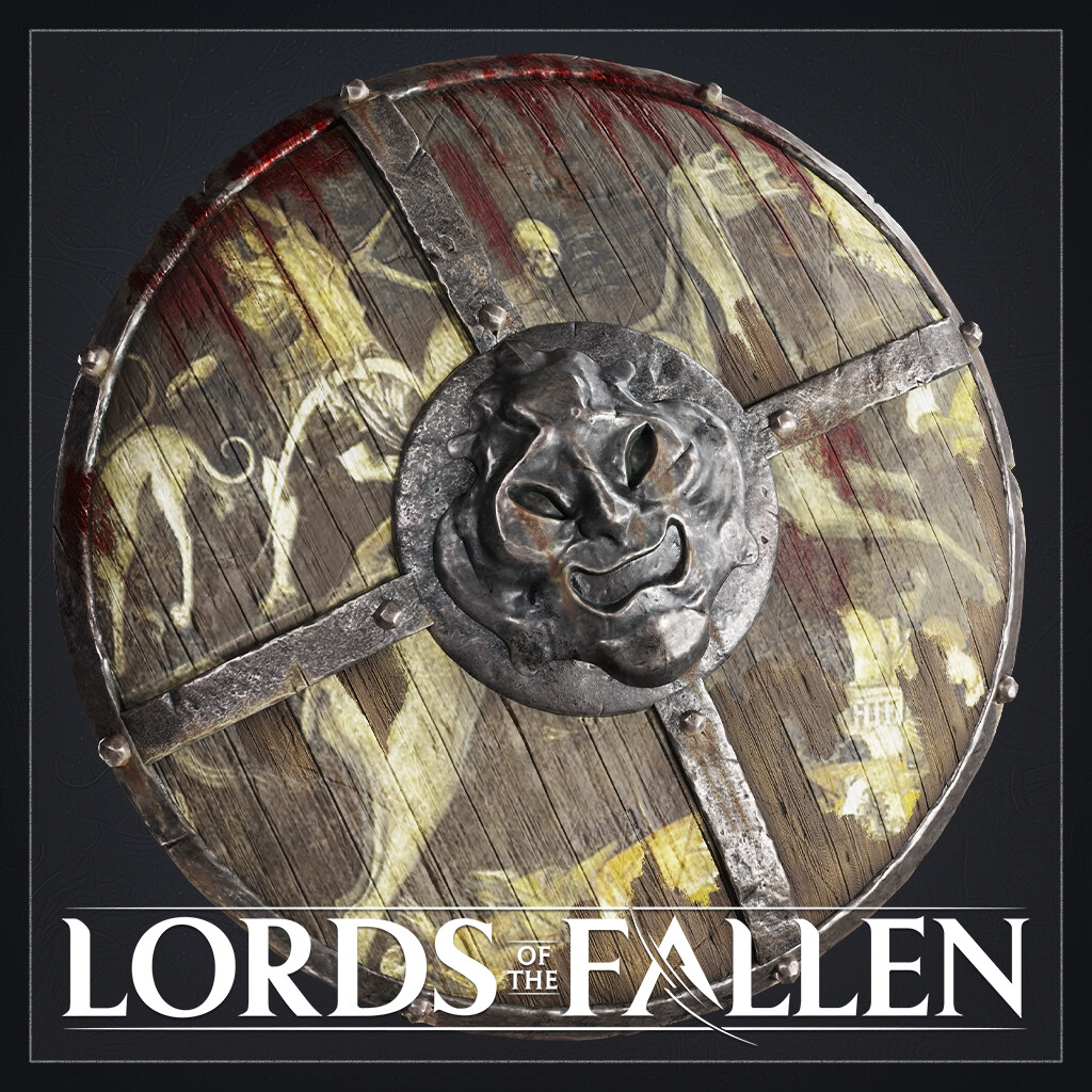 ArtStation - Lords Of The Fallen - Tancred's Shield & Orian Preacher Shield