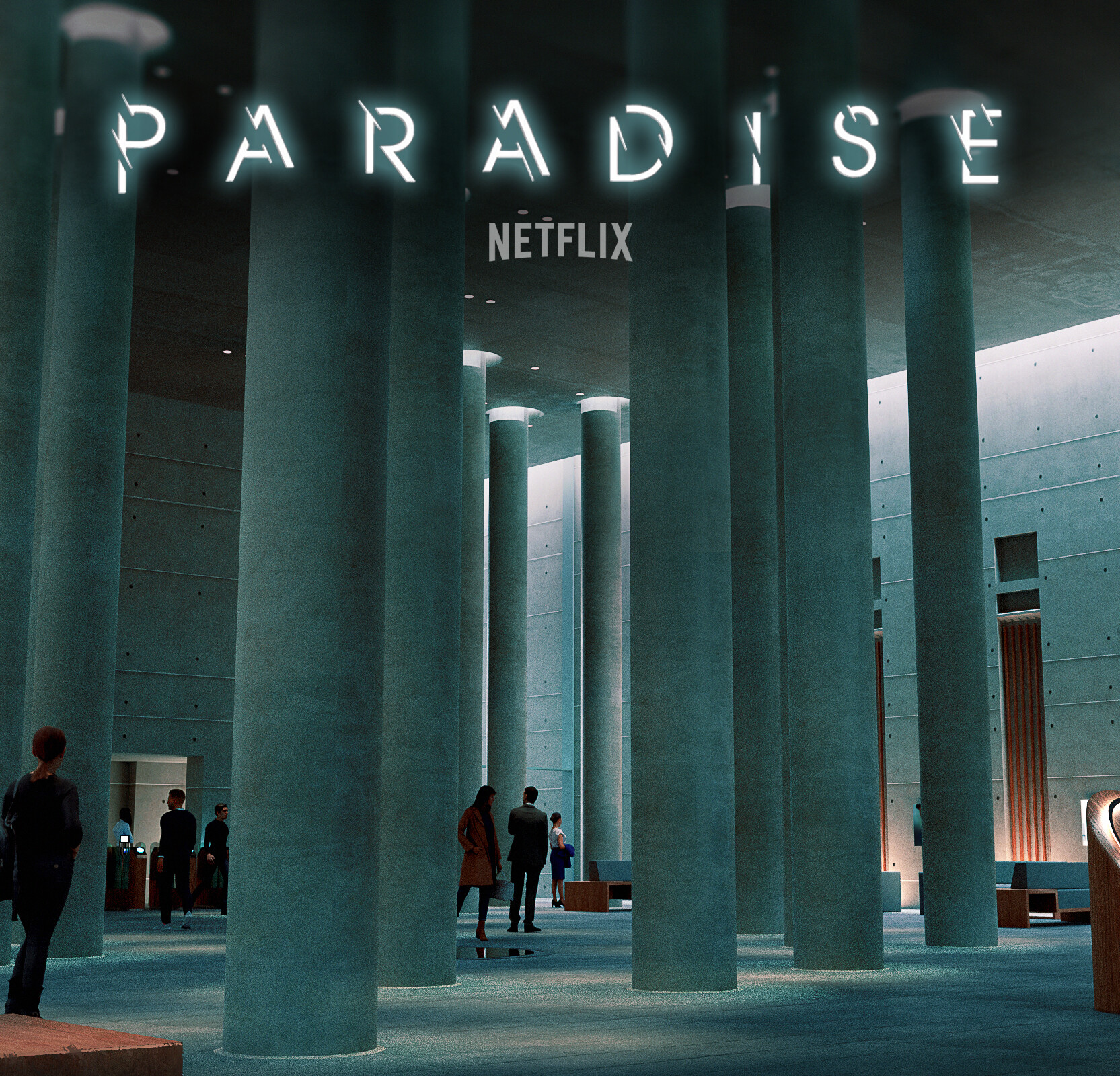 ArtStation - Paradise - Aeon HQ Lobby