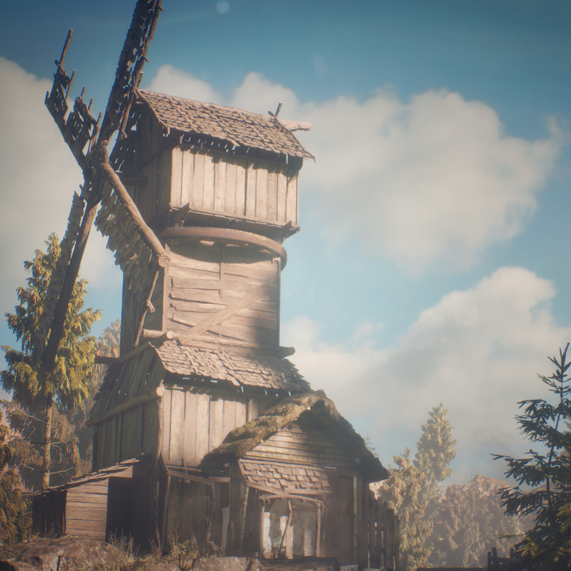 ArtStation - Sorrow - Medieval Relight Lumen - UE5
