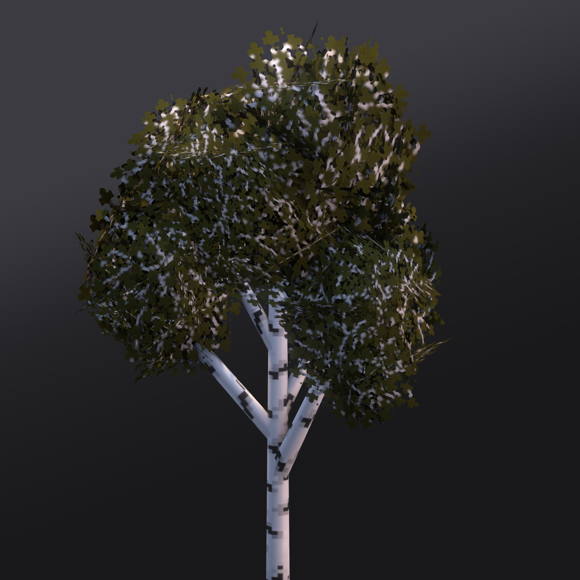 ArtStation - Stylized Birch