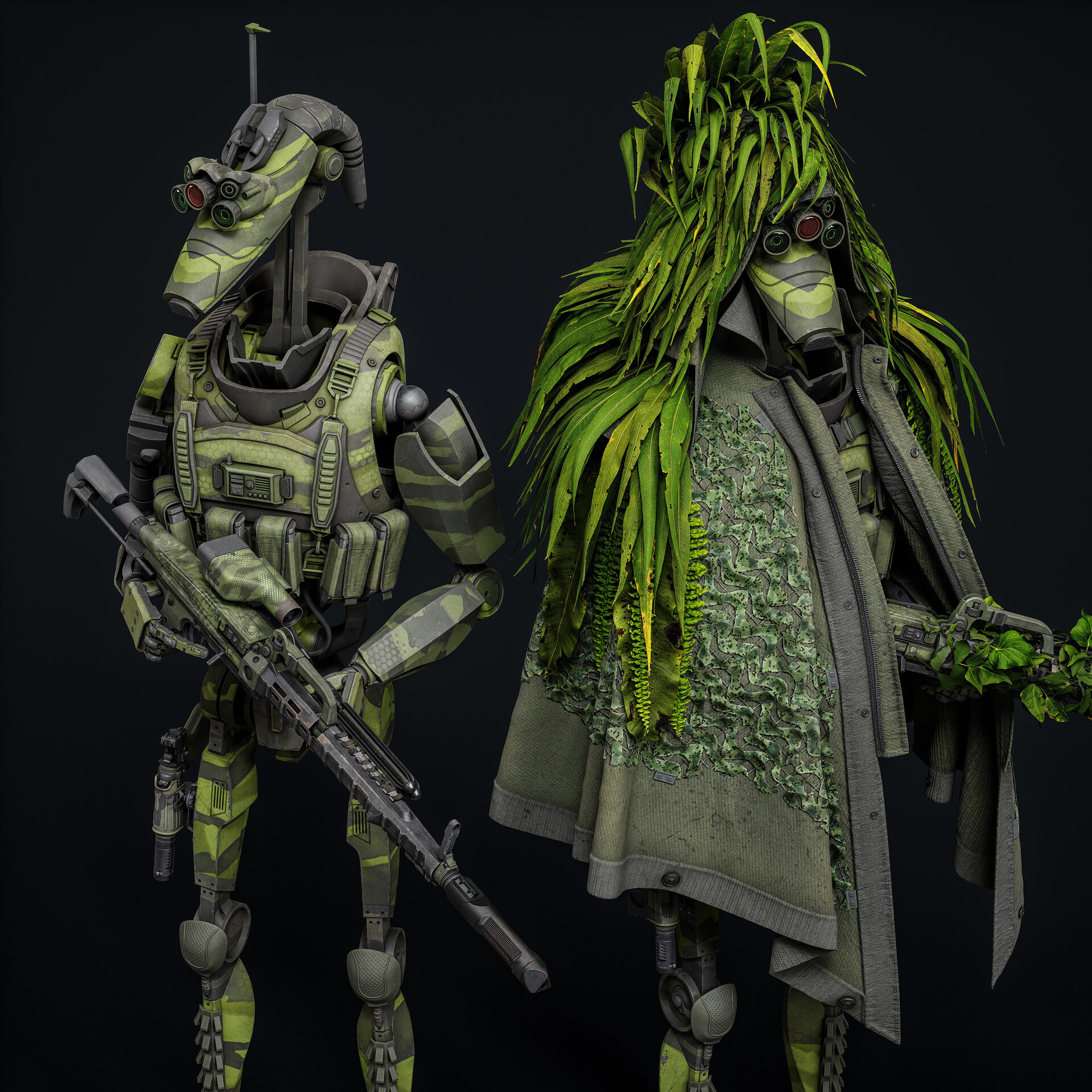 ArtStation - B1 LK-333 (Look Dev)