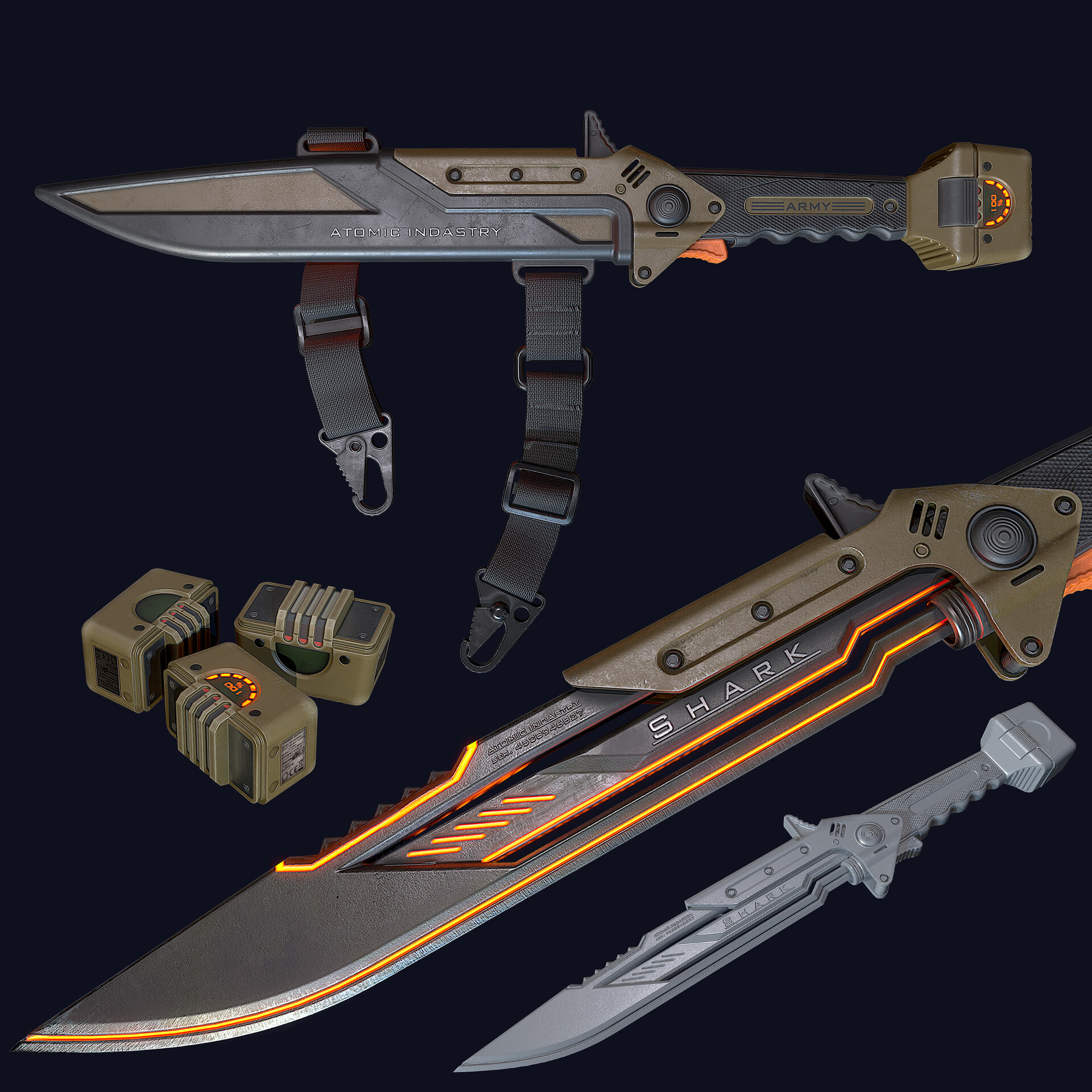 ArtStation - Army Knife