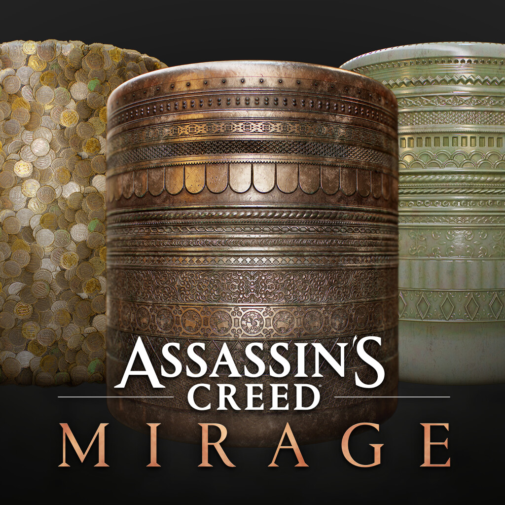 ArtStation - Prop materials / Assassin's Mirage
