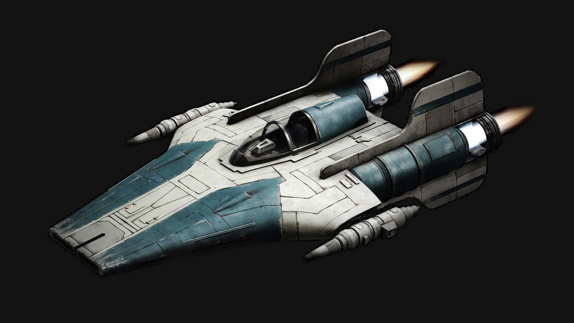 ArtStation - A-Wing Fighter Star Wars