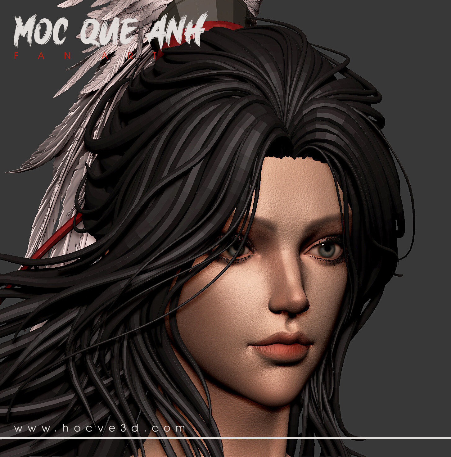 ArtStation - Mu Guiying fanart