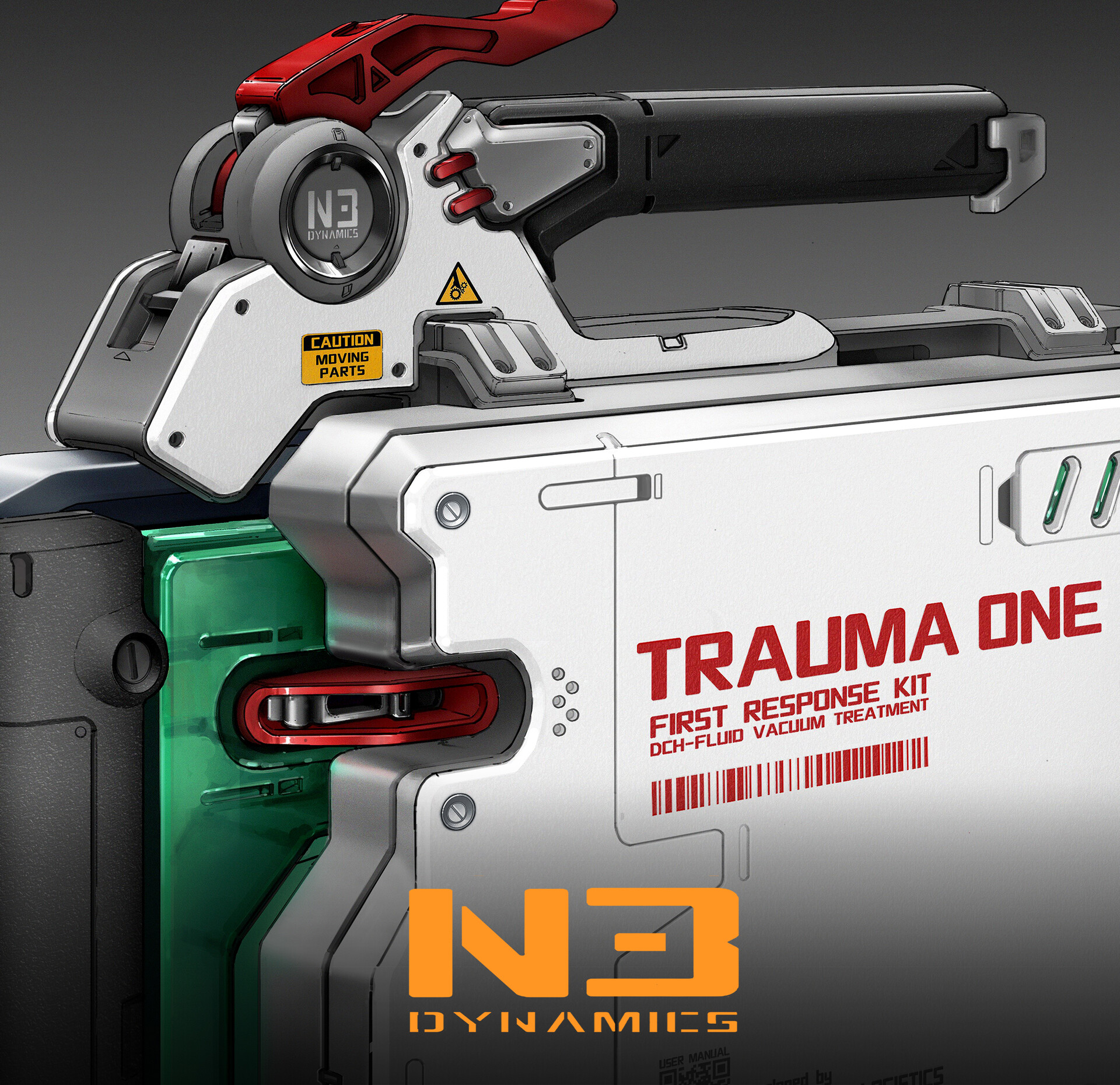 ArtStation - Field Trauma Kit - "SHROUD"