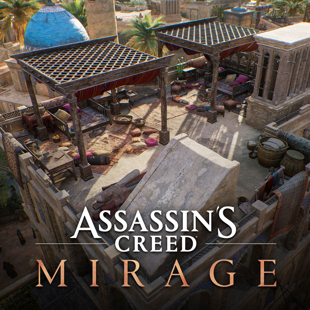 ArtStation - Assassin's Creed Mirage - Residential District - Roof