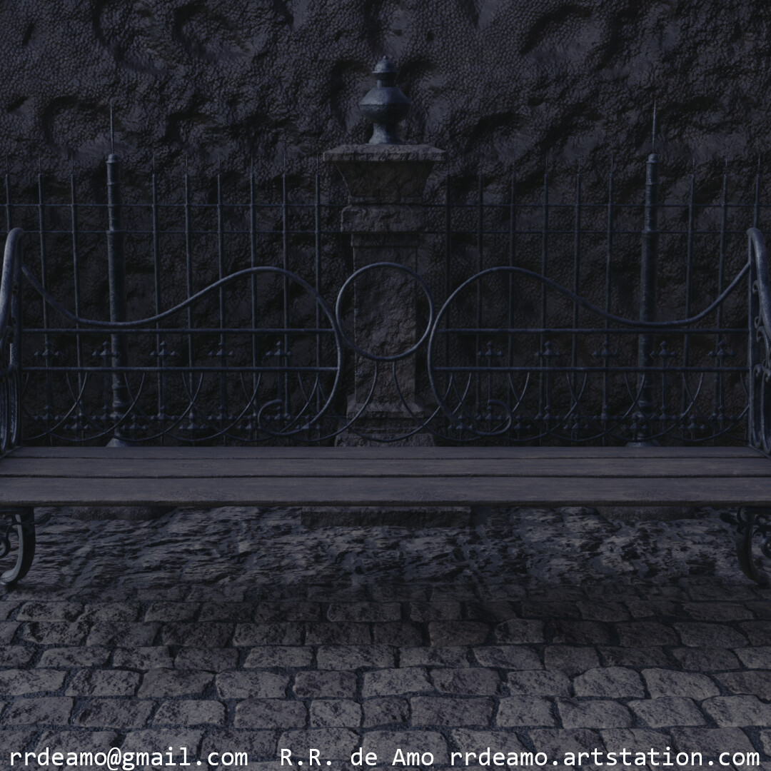 ArtStation - Bench "Prop"