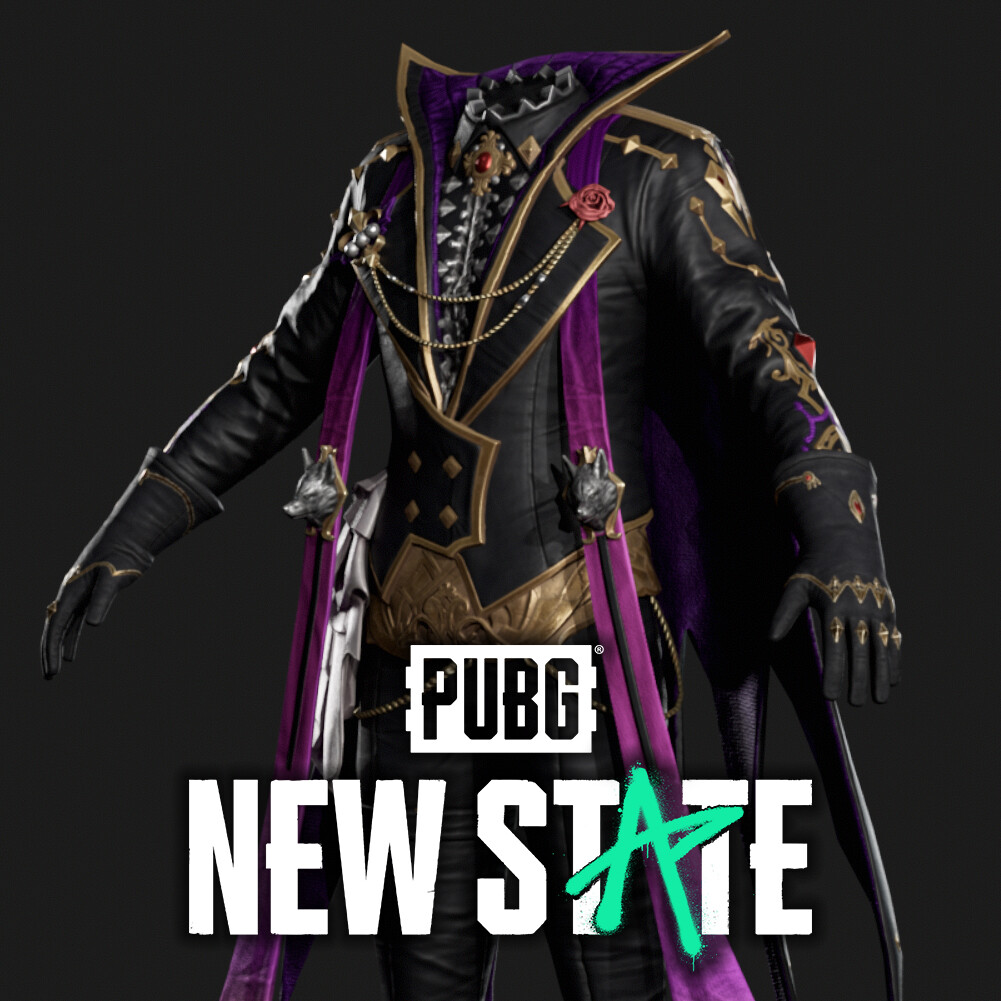 ArtStation - PUBG - Devil King Costume