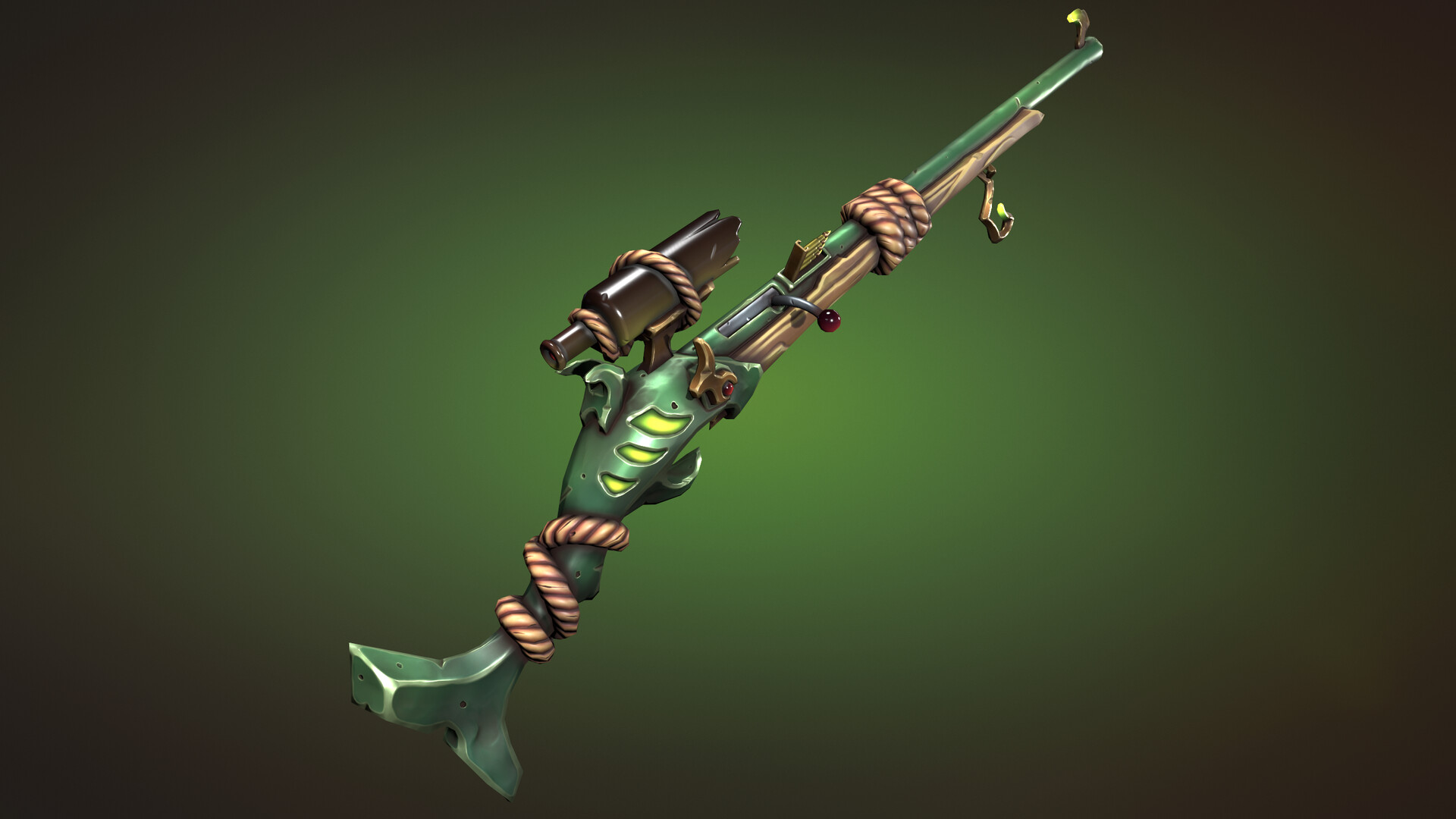 ArtStation - Shark rifle