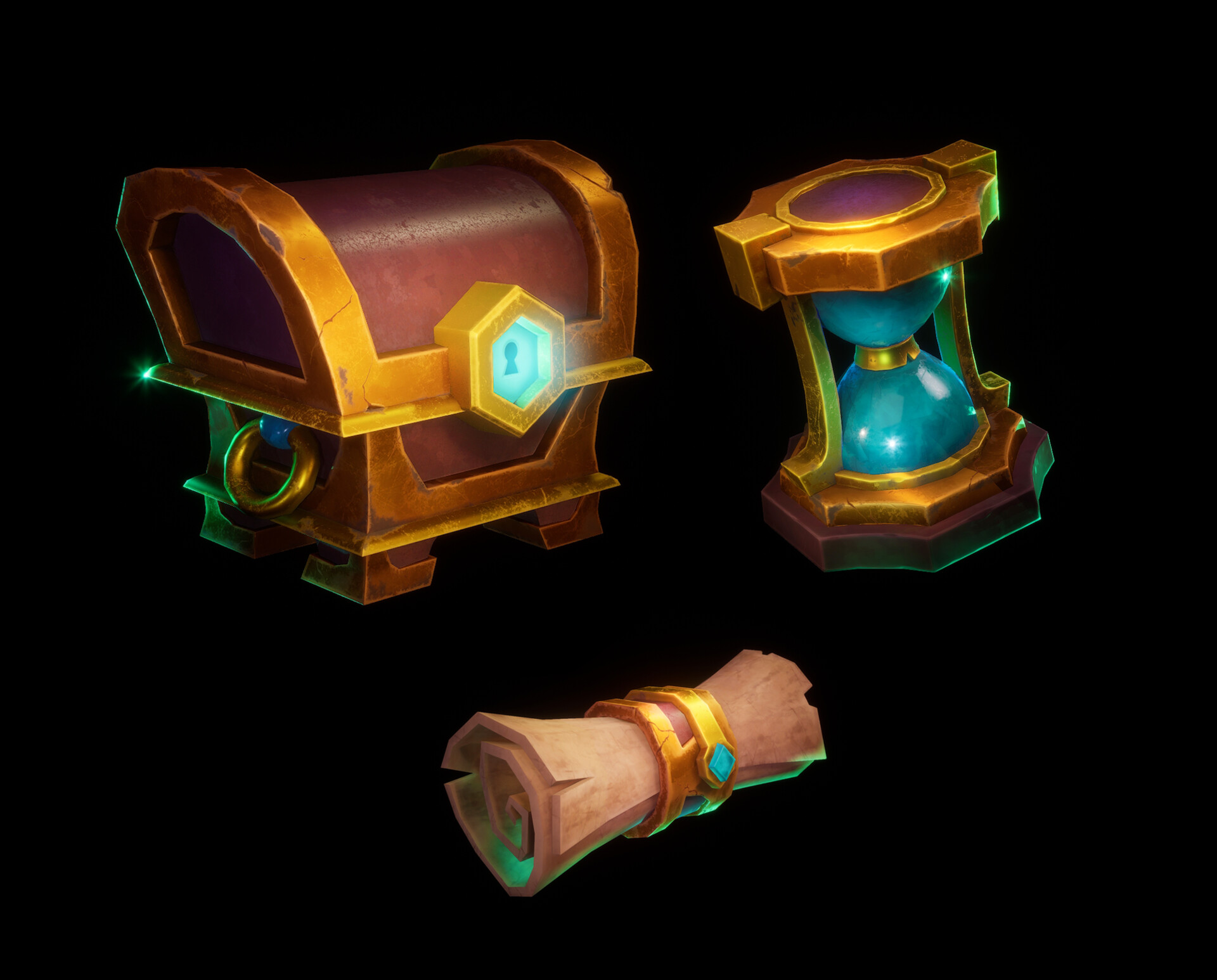 ArtStation - Stylized Explorer Props