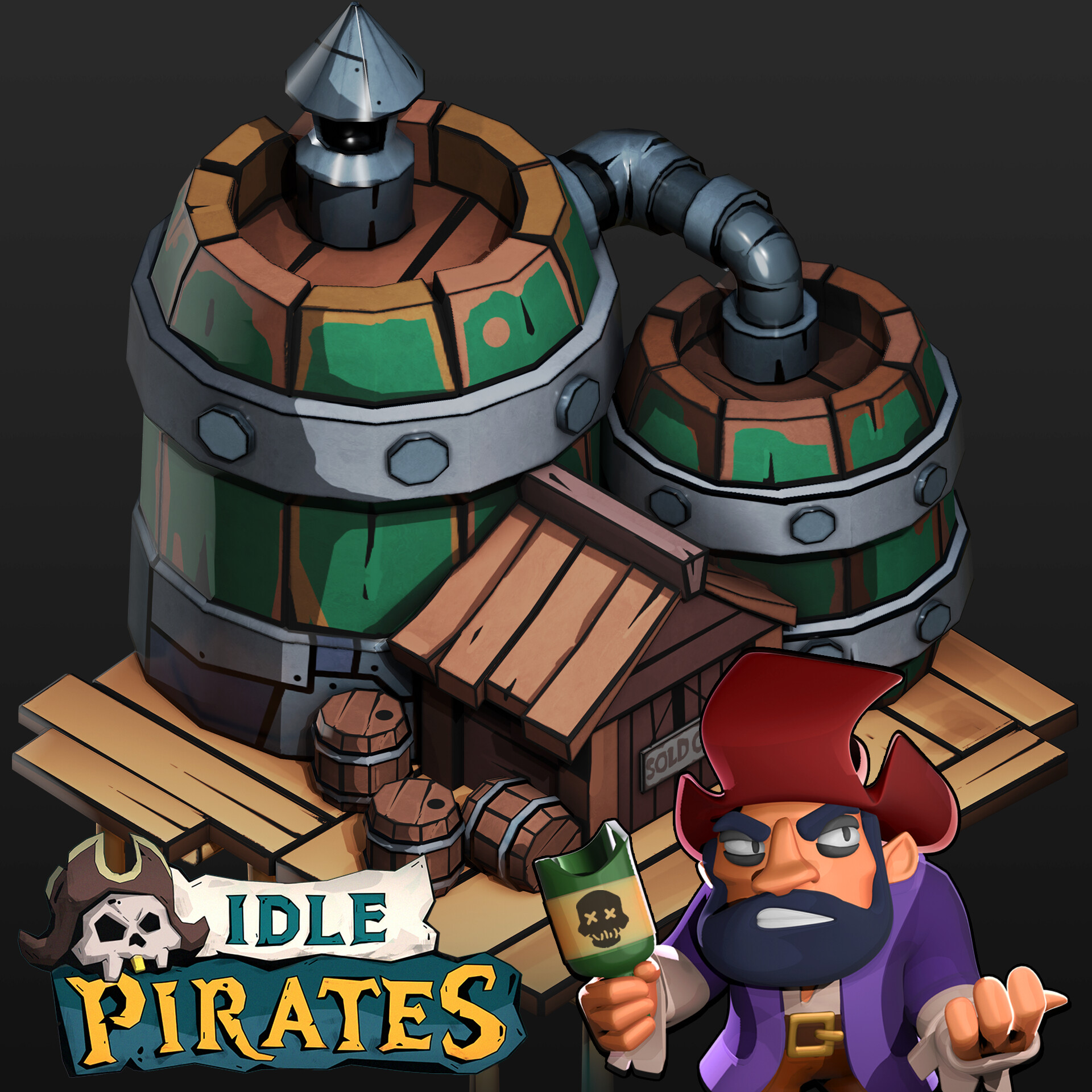 ArtStation - Idle Pirates