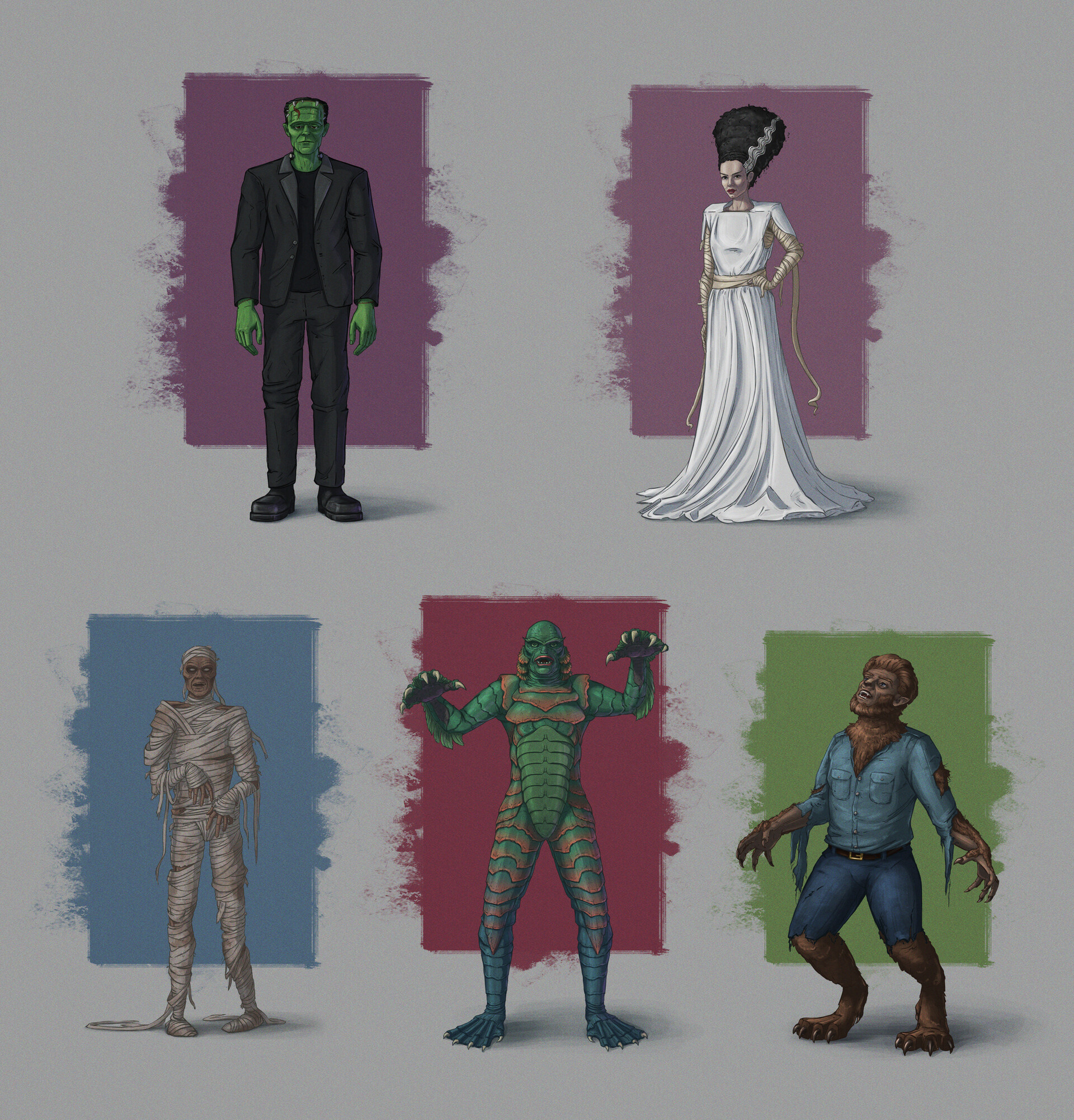 ArtStation - Classic Monsters