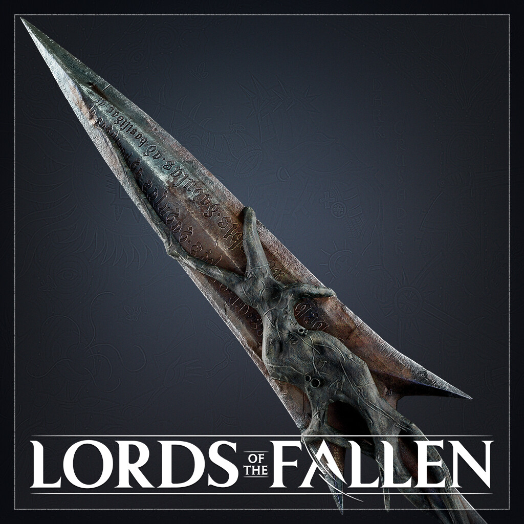 ArtStation - The Lords Of The Fallen - The Saint Latimer´s Relic Spear