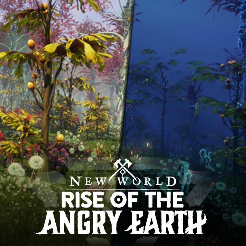 ArtStation - New World - Rise of the Angry Earth - Elysian wilds Biome