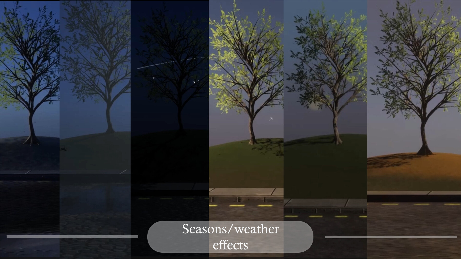 ArtStation - seasons/weather effects (asset pack)