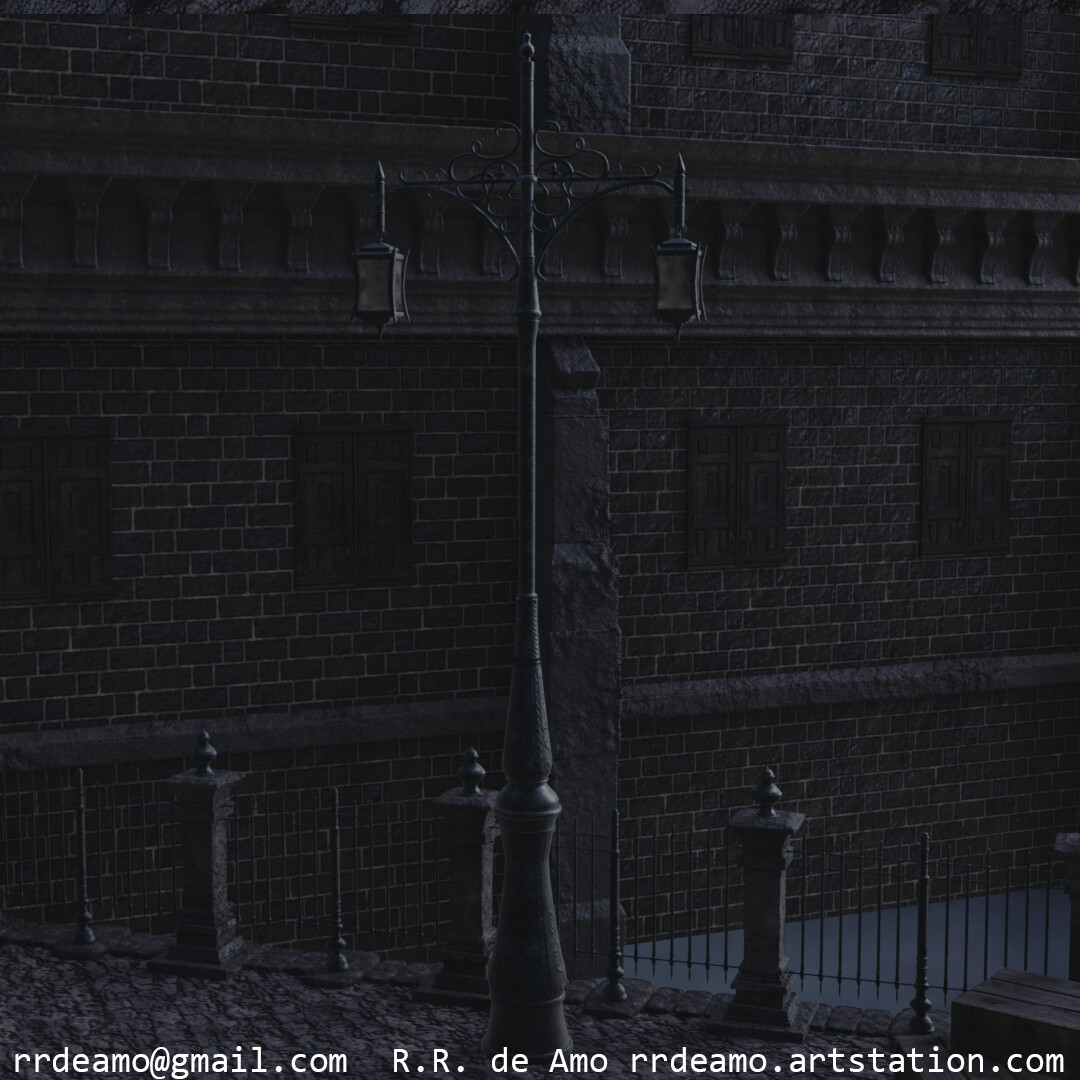 ArtStation - Streetlight "Prop"