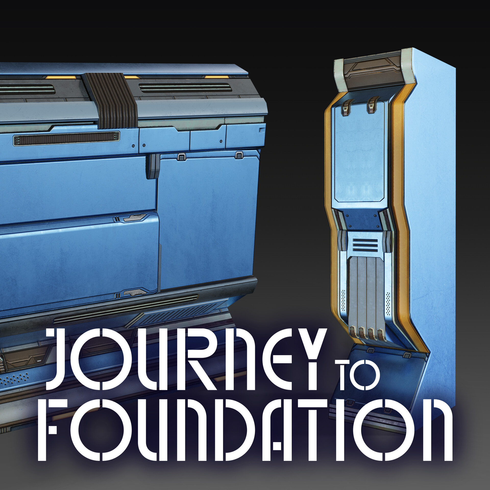 ArtStation - Journey to Foundation - Props