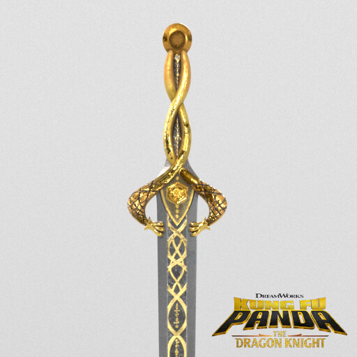 ArtStation - Sword - Kung Fu Panda: The Dragon Knight