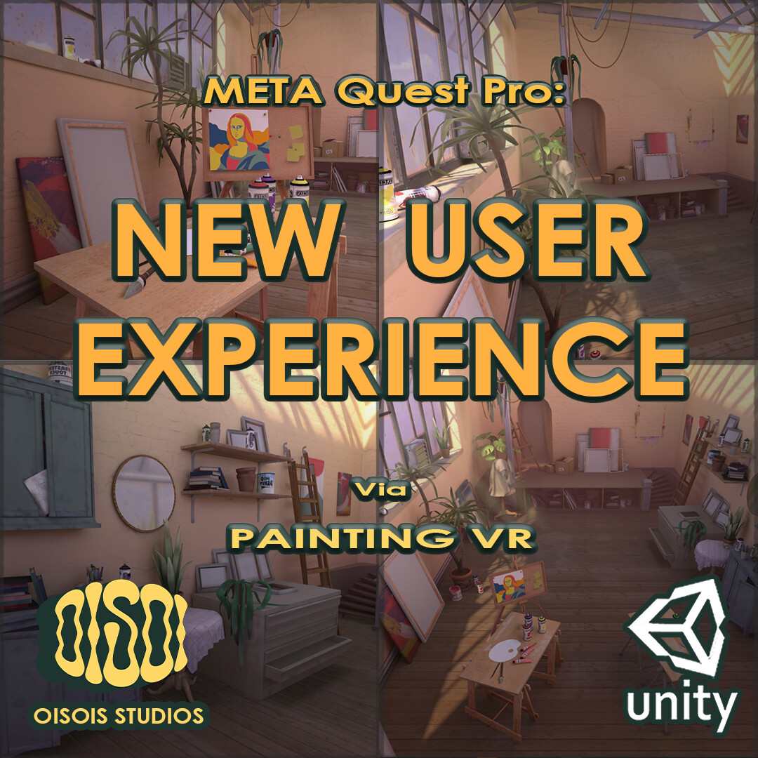 ArtStation - Painting VR - Meta Quest Pro: New User Experience