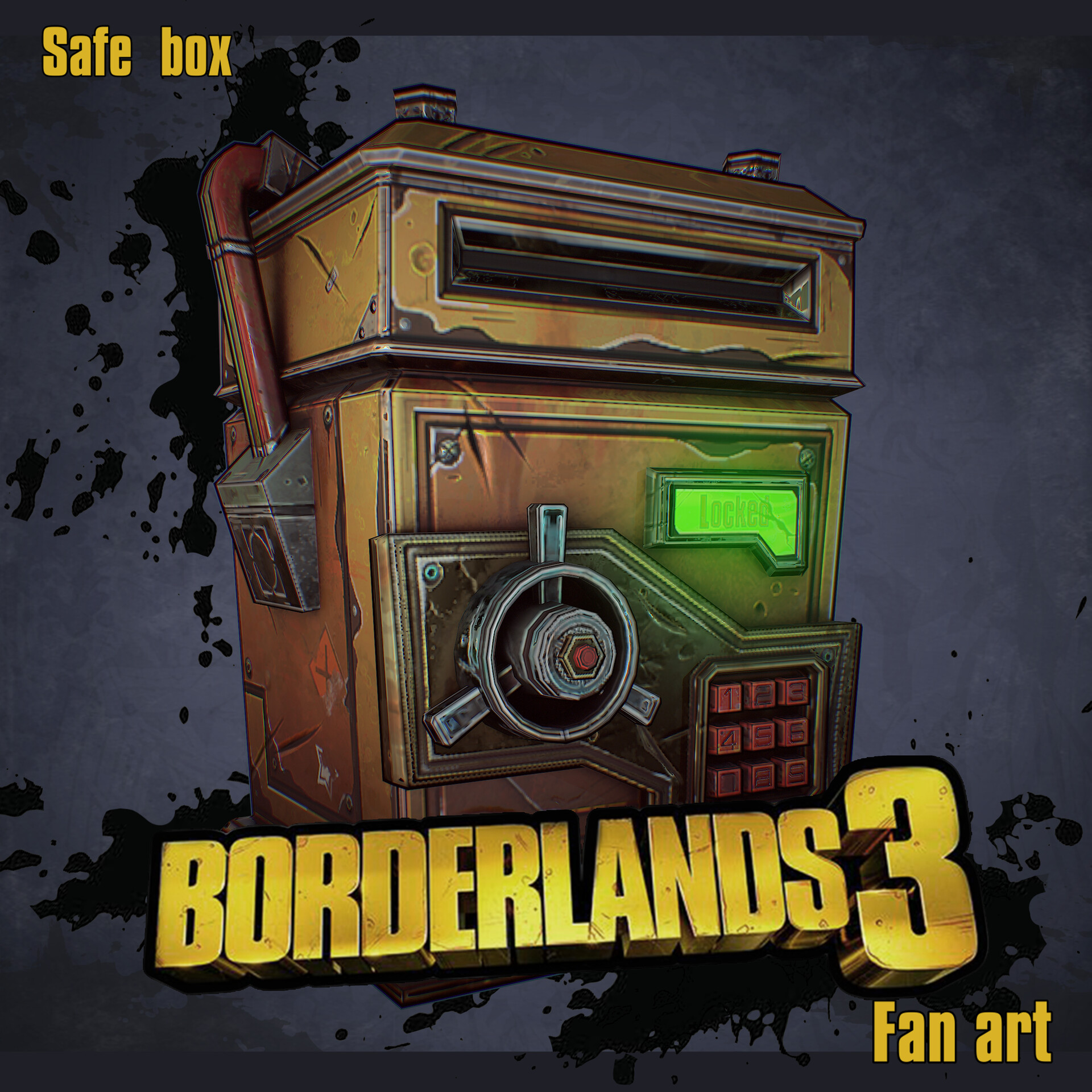 ArtStation - Borderlands-Safe box
