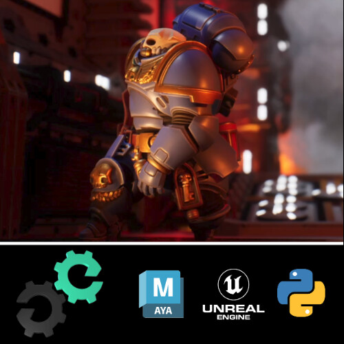 ArtStation - Space Marine mGear Rig