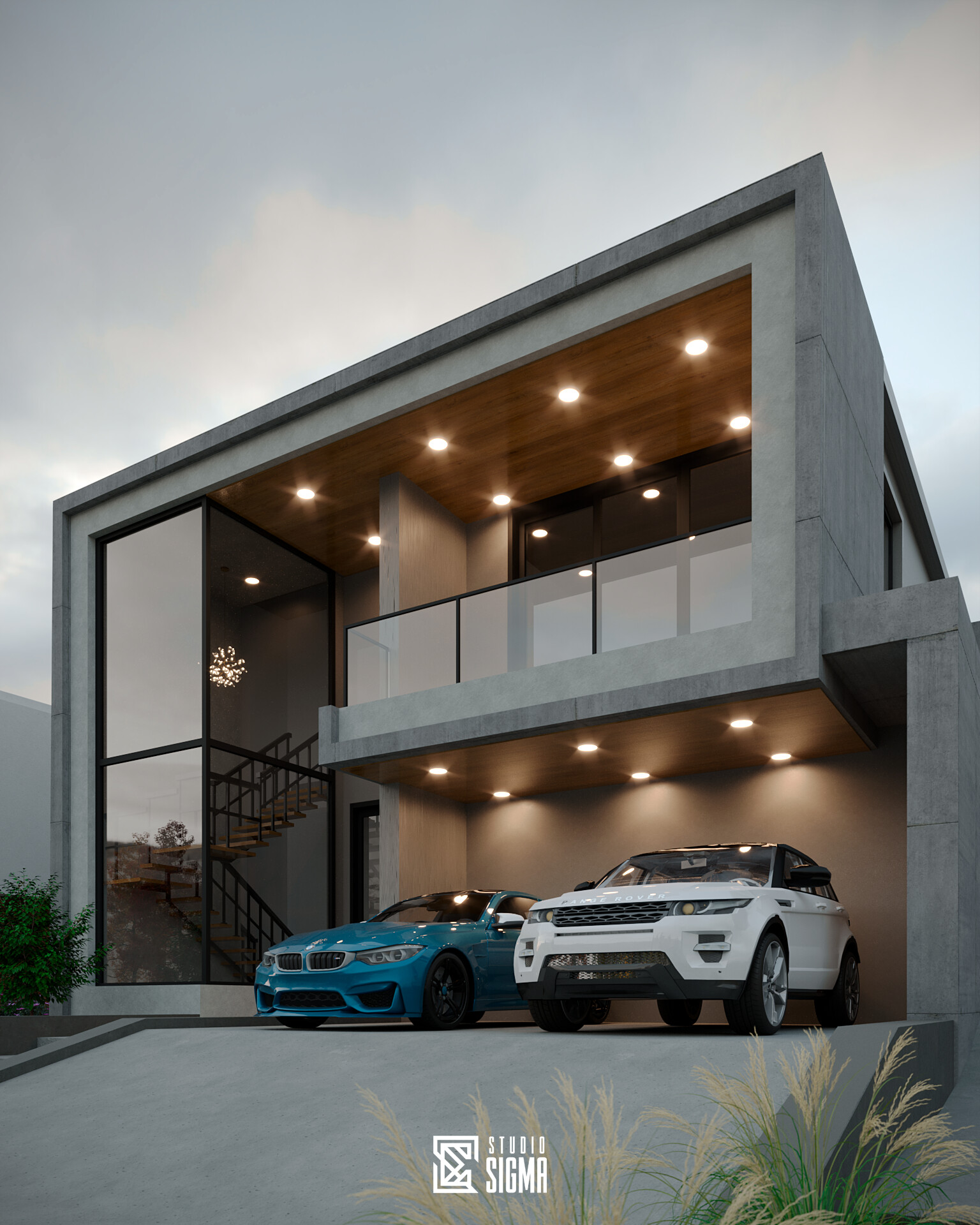 ArtStation - CGI - Modern House