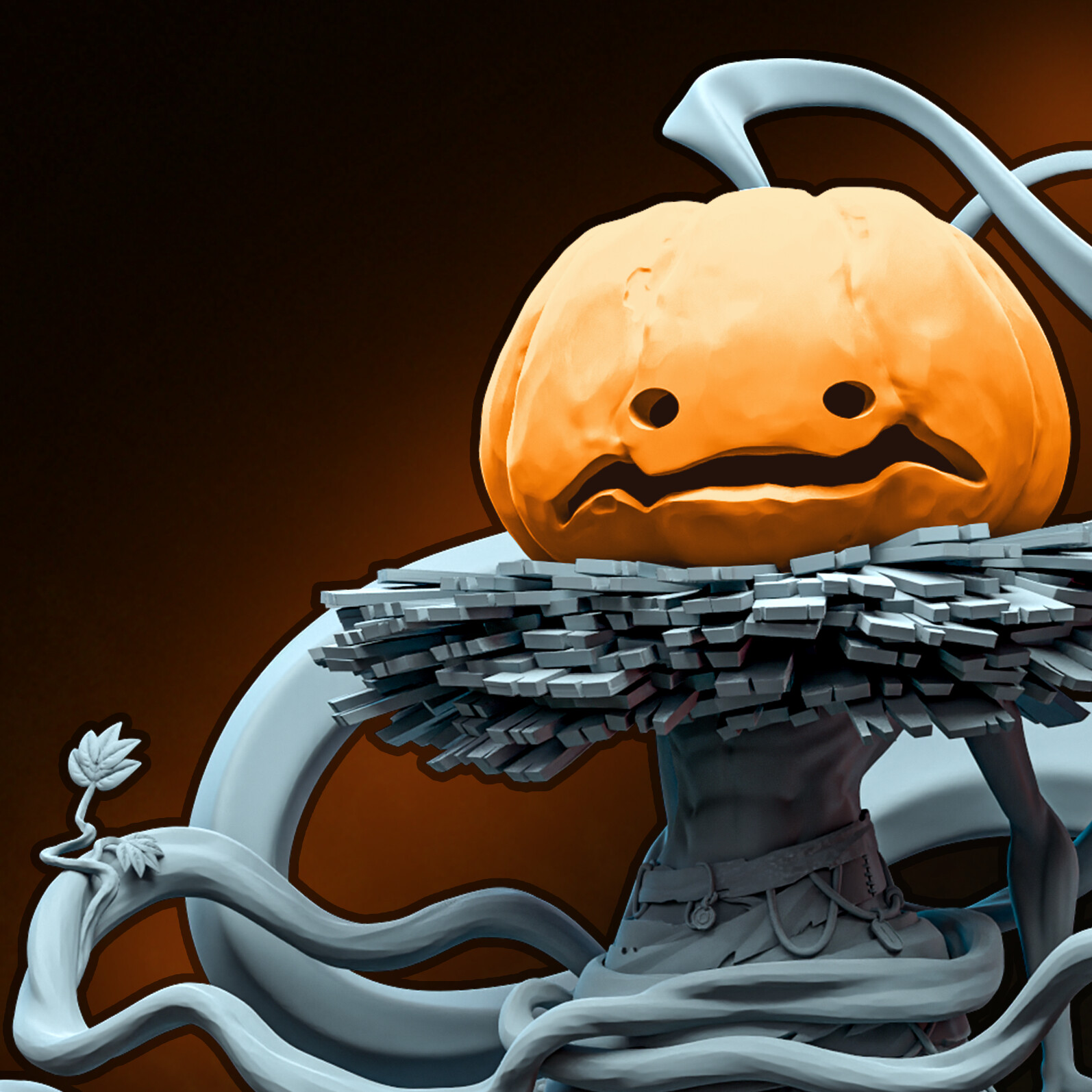 ArtStation - The Pumpkin King