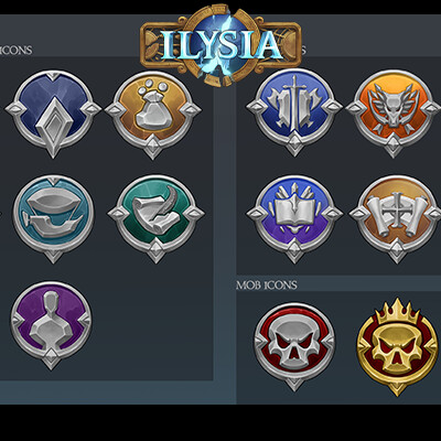 ArtStation - Ilysia - Logos and Icons