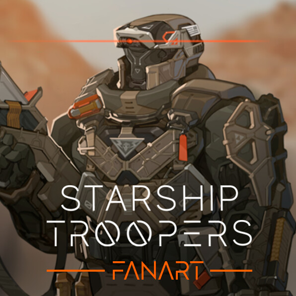 ArtStation - Starship Troopers Fanart