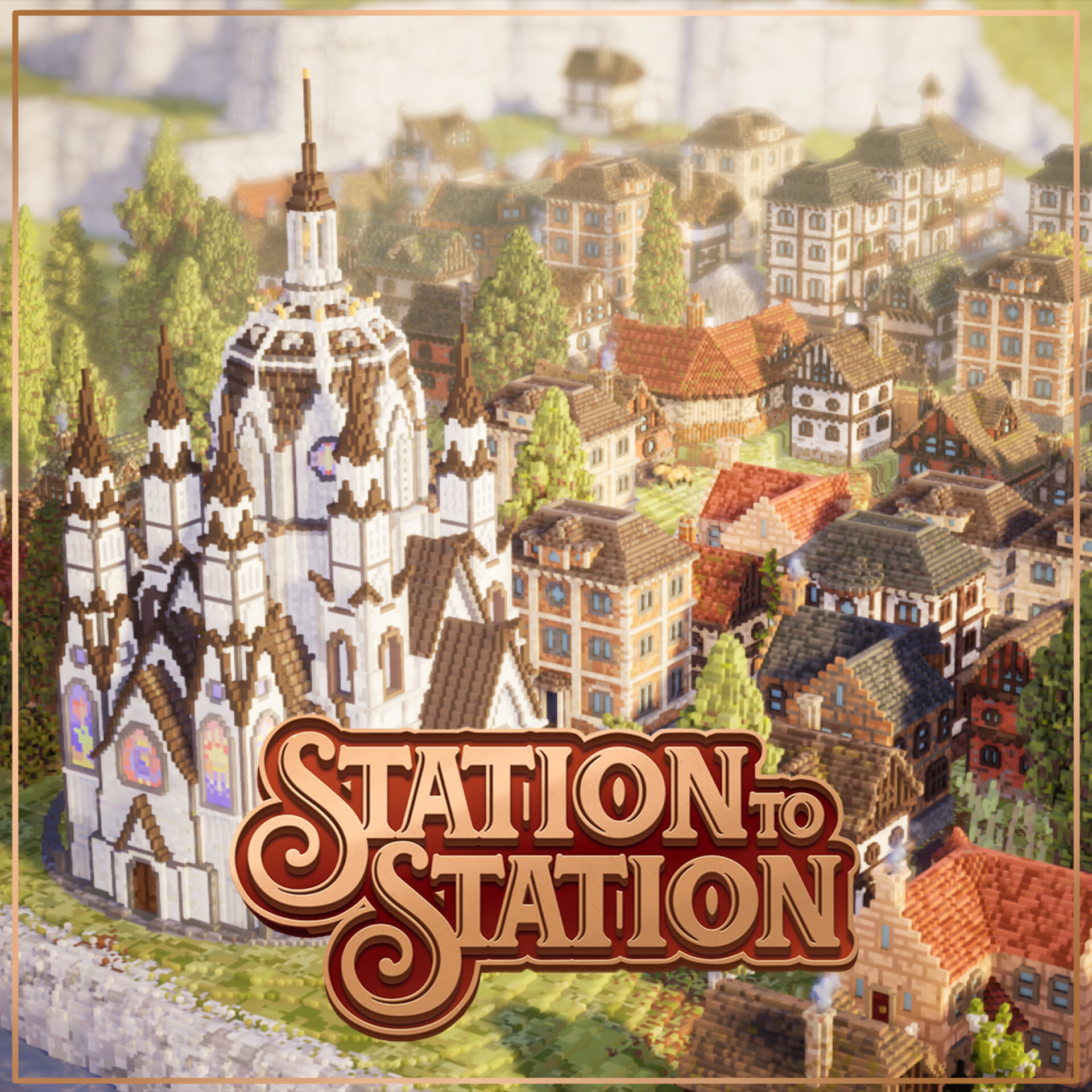 ArtStation - Station To Station Base Game - Internship
