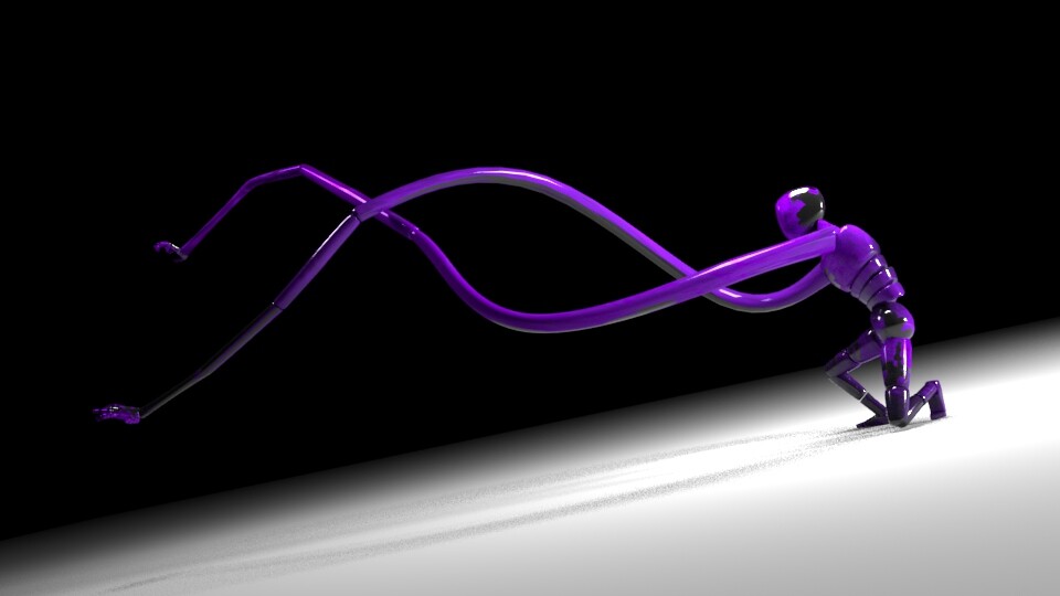 ArtStation - Stretchy Arms - Purple T1