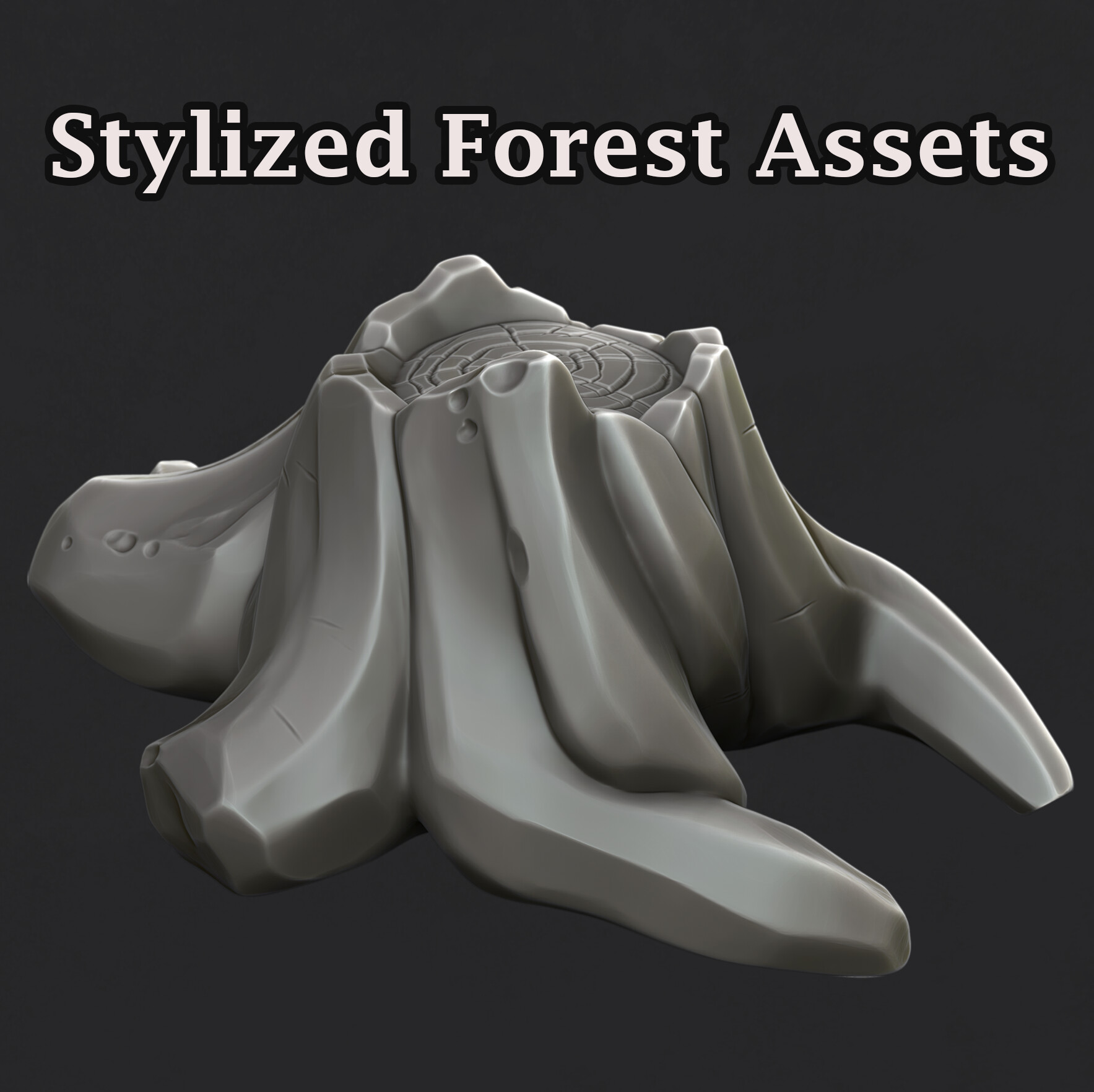 ArtStation - Stylized Forest Assets - Part 1