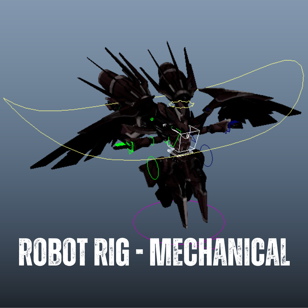 ArtStation - Robot Rig