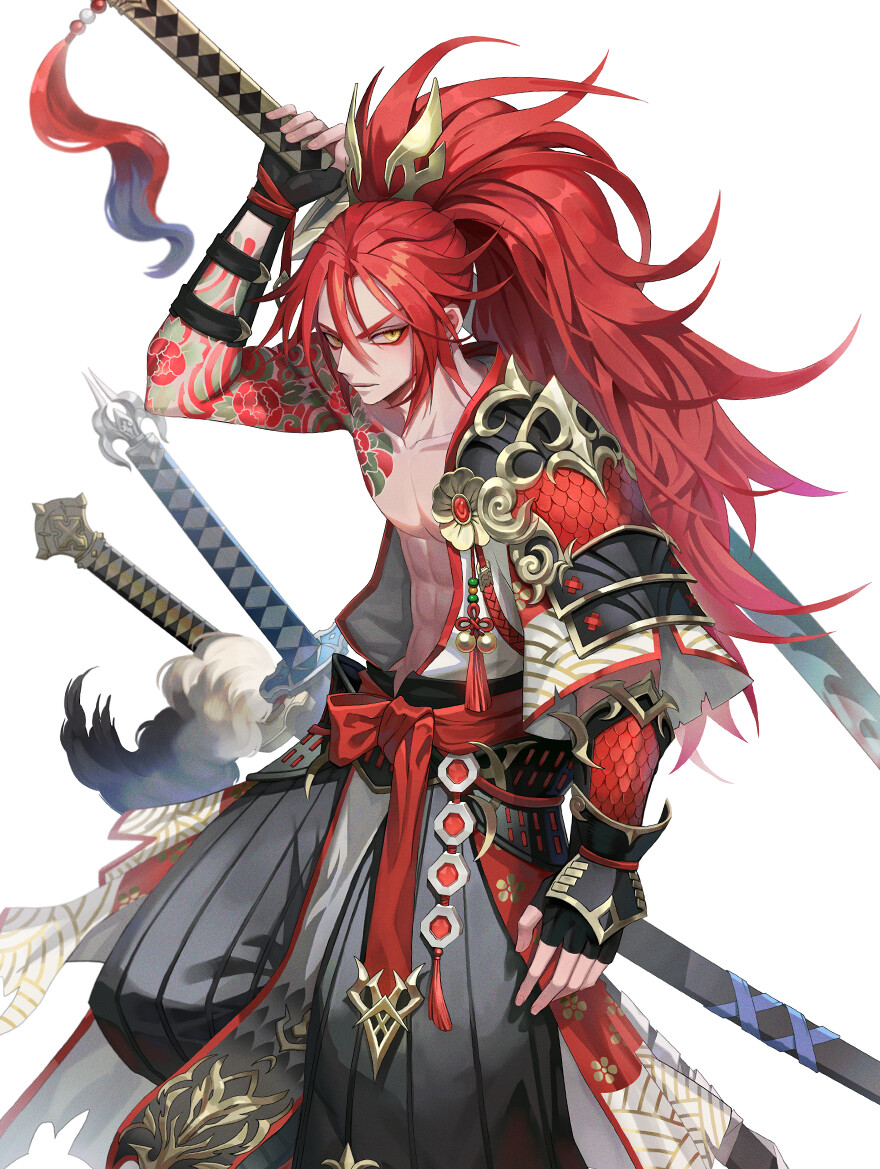 ArtStation - red samurai