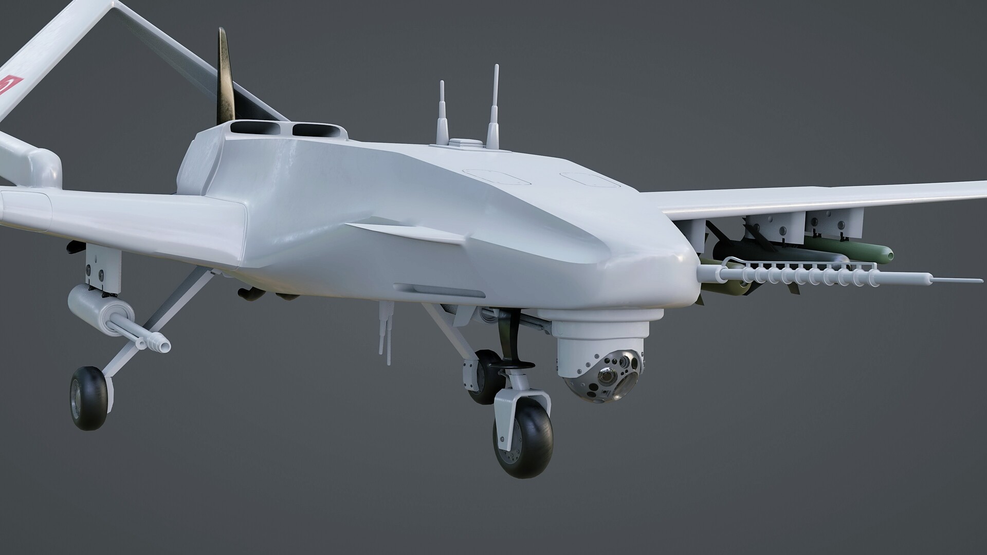 ArtStation - 3D UAV - 3D SIHA Model