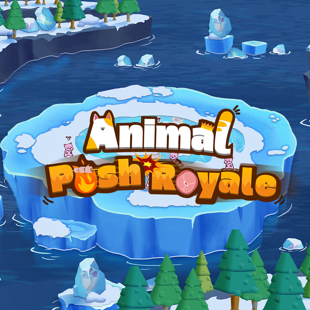 ArtStation - Animal Push Royale Environment Concept