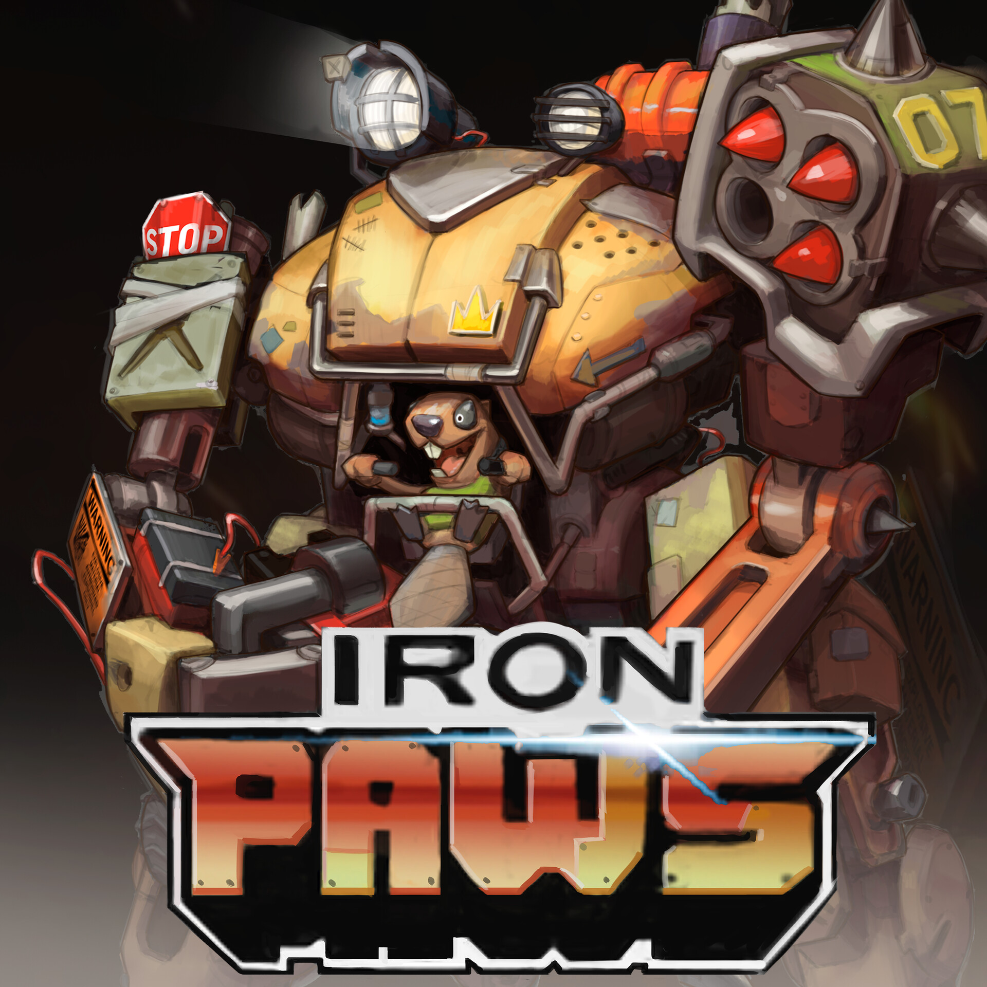 ArtStation - BEAVER MECH - Cadence's creation