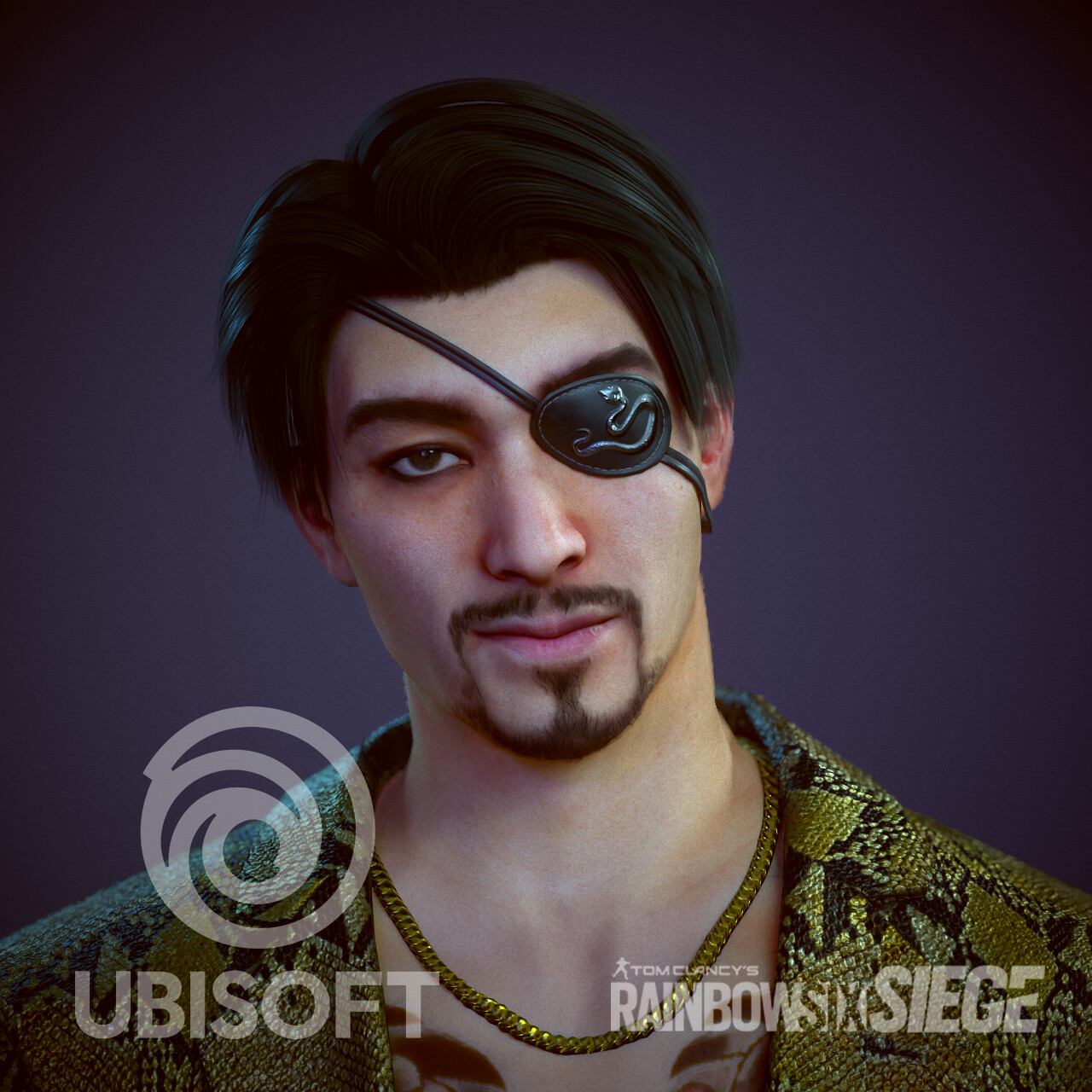 ArtStation - Rainbow Six Siege: Echo Elite Set - Yakuza's Goro Majima