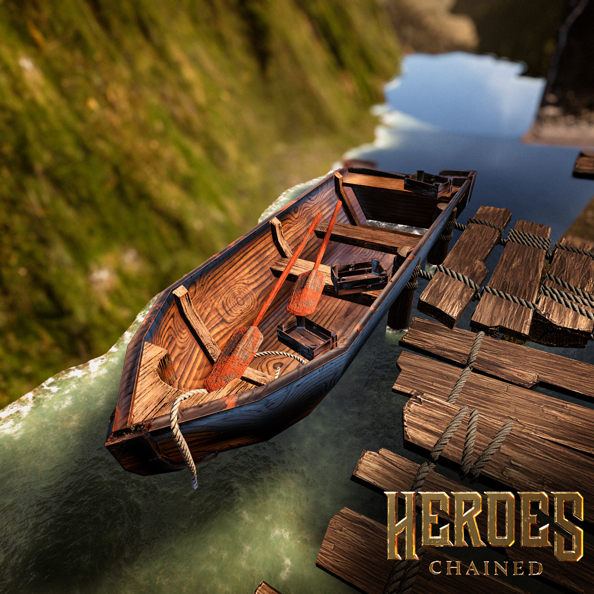 ArtStation - Environment Object & Levels for Heroes Chained (Version Beta)